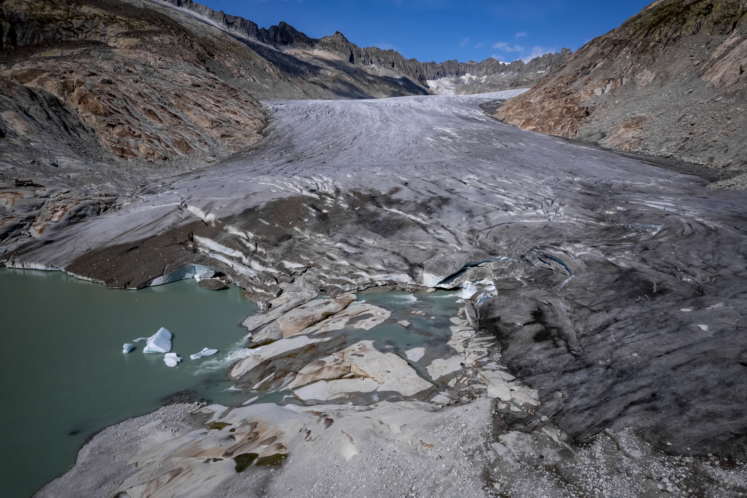 Swiss Glaciers Melting at an Accelerated Rate as Europe's Extreme ...